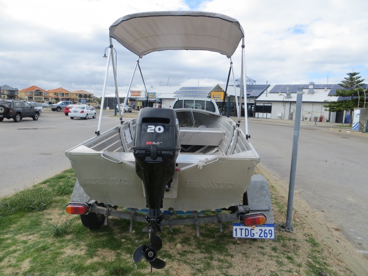 3.72m Bermuda Aluminium Dinghy with Trailer For Sale - South West Boat ...